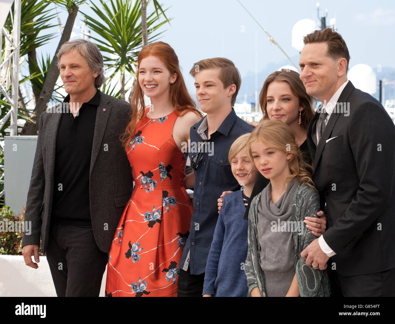 Schauspieler Viggo Mortensen, Schauspielerin Annalise Basso ...
