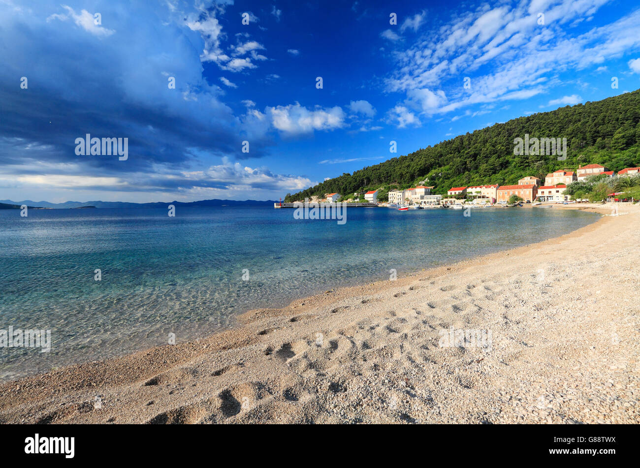 Trstenik Strand auf der Halbinsel Peljesac Stockfotografie - Alamy