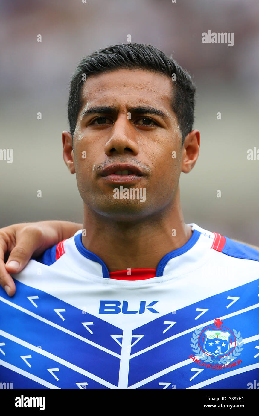 Rugby Union - Testspiel - Barbaren gegen Samoa - das Stadion im Queen ...