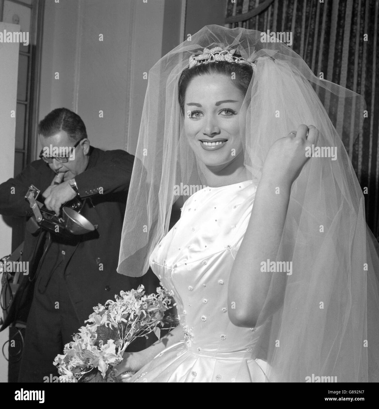 Jackie collins und wallace austin hochzeit -Fotos und -Bildmaterial in ...