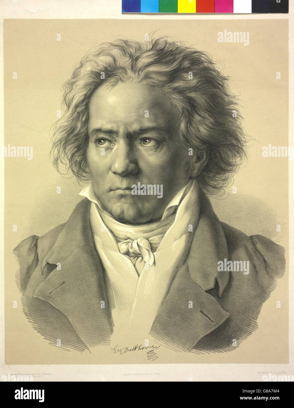 Portrait Von Ludwig Van Beethoven Stockfotos und -bilder Kaufen - Alamy