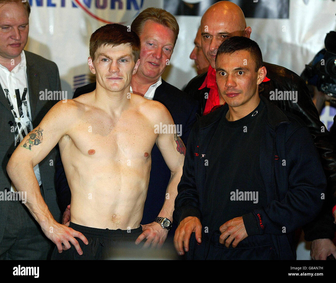 Ibf titel im halbweltergewicht ricky hatton v kostya tszyu men arena ...