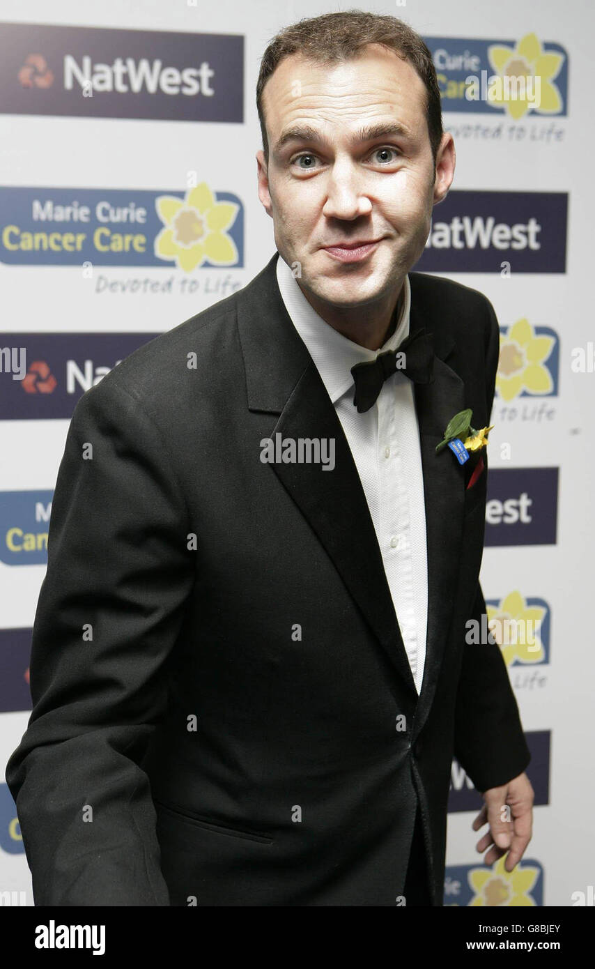 Capital Radio DJ Johnny Vaughan beim NatWest 25 Jahre Cricket Dinner ...