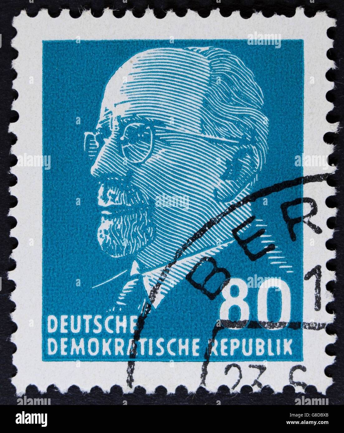 DDR - ca. 1961: Briefmarke gedruckt in der Deutschen Demokratischen Republik - DDR zeigt ...