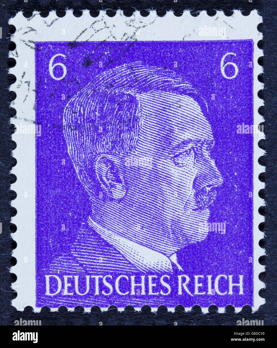 Deutschland - ca. 1941: ein Stempel im nationalsozialistischen ...
