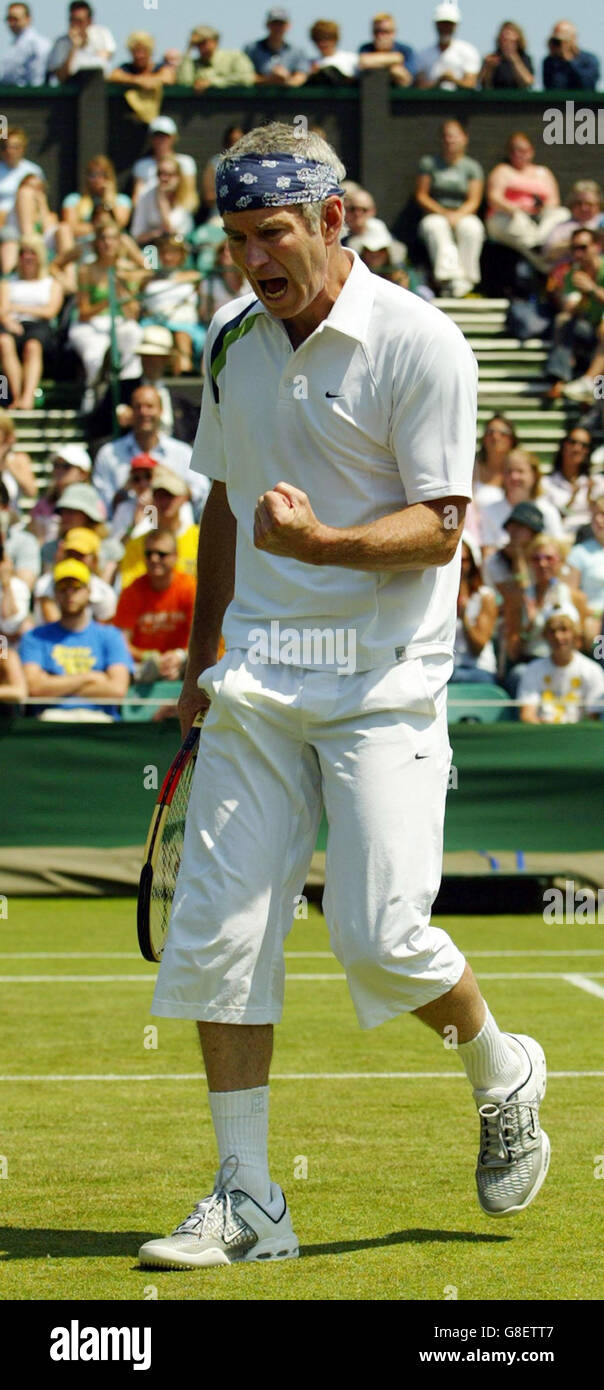 Tennis - Wimbledon Championships 2005 - Männer 45 & über Doppel - John ...