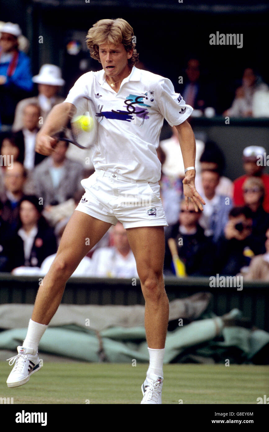 Tennis - Wimbledon Championships - Herreneinzel - Finale - Stefan ...
