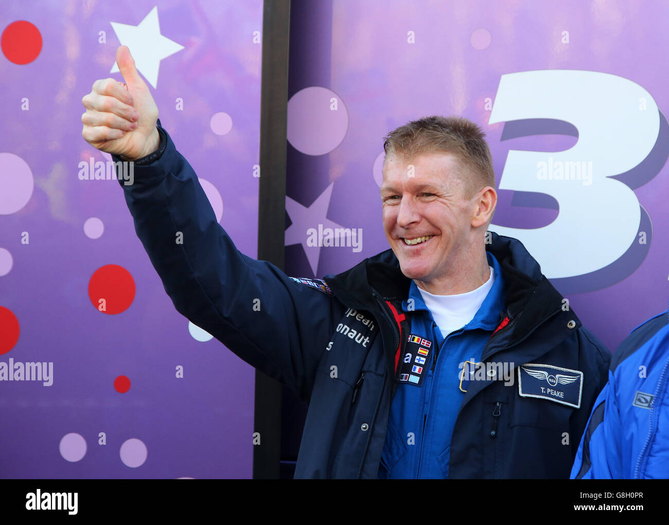 British astronaut tim peake leaves the cosmonaut hotel in baikonur ...