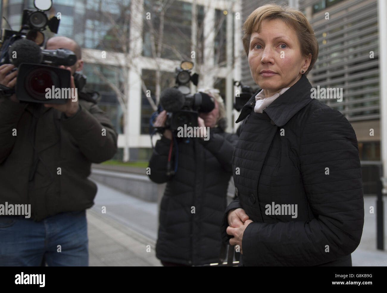 Die frau des ehemaligen russischen spions alexander litwinenko -Fotos ...