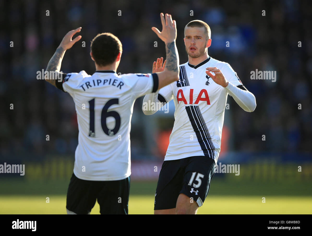 Tottenham hotspurs eric dier feiert punkten -Fotos und -Bildmaterial in ...