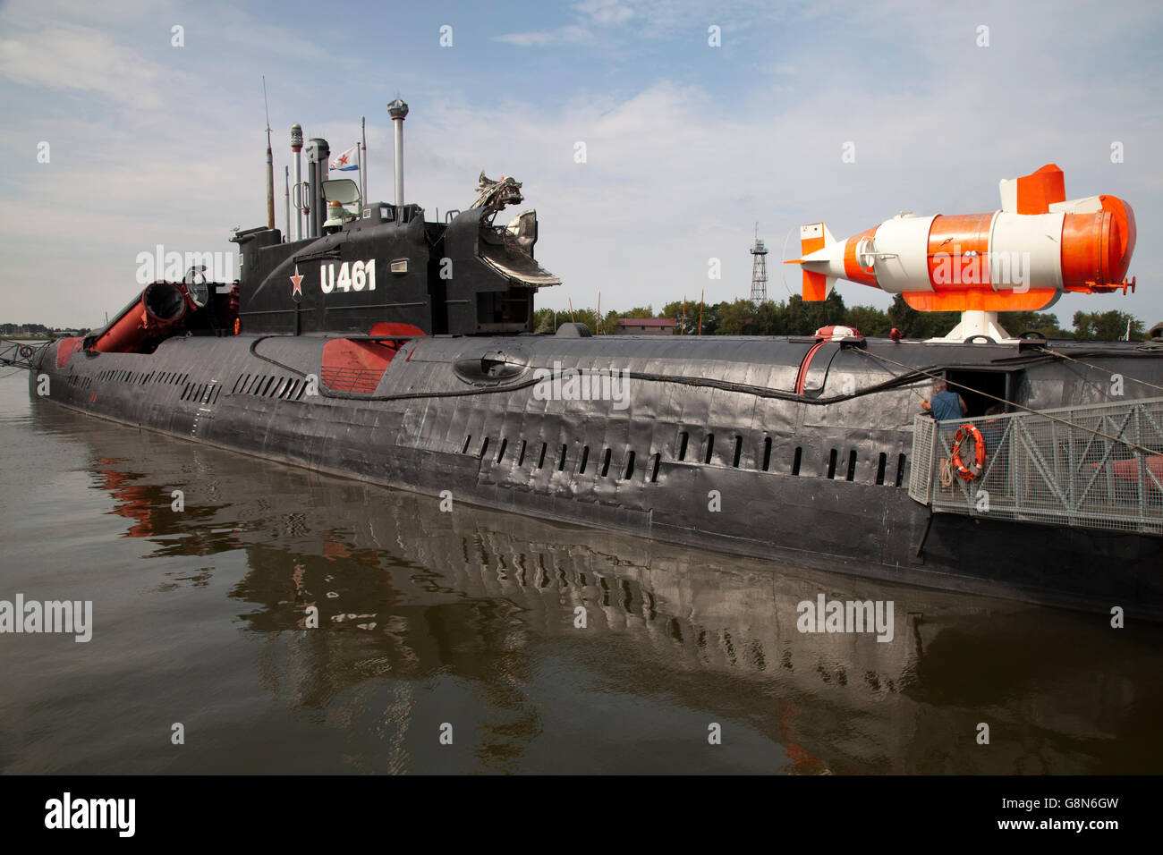 Russische u-Boot U 461, Museum, Peenemünde, Insel Usedom, Mecklenburg ...