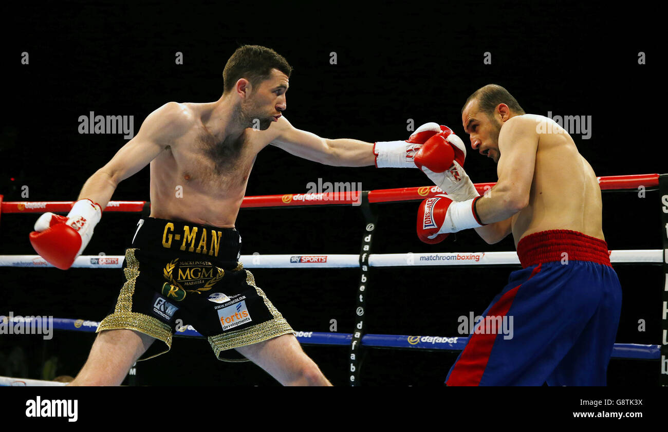 Callum Smith / Hadillah Mohoumadi - Echo Arena. GED Carroll (links) und Youssef Al Hamidi bei ...