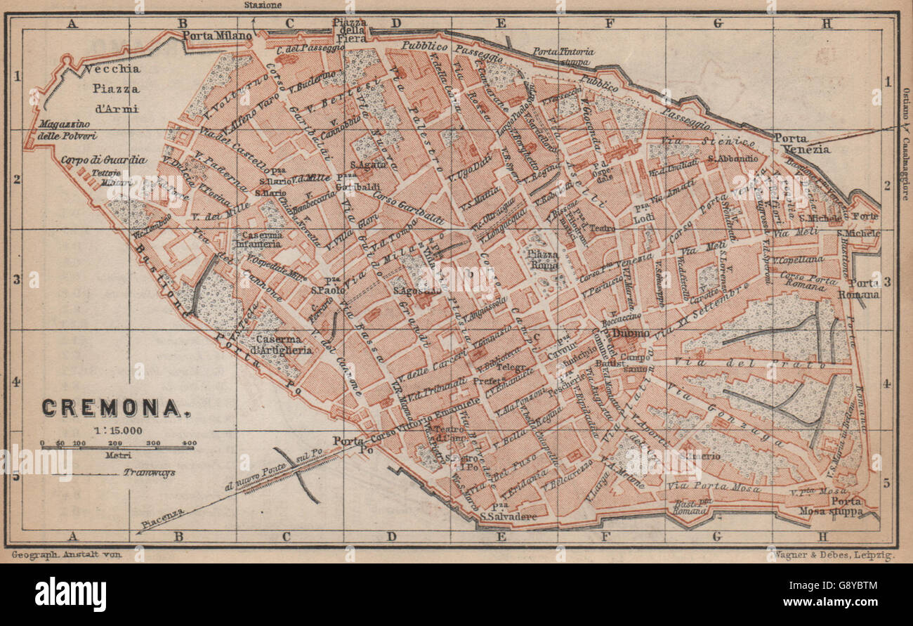 Mappa di cremona -Fotos und -Bildmaterial in hoher Auflösung – Alamy