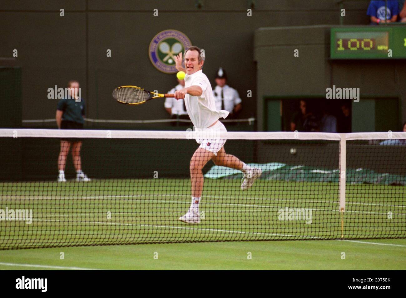 Tennis - Wimbledon Championships - Mixed Doppel - erste Runde - John ...