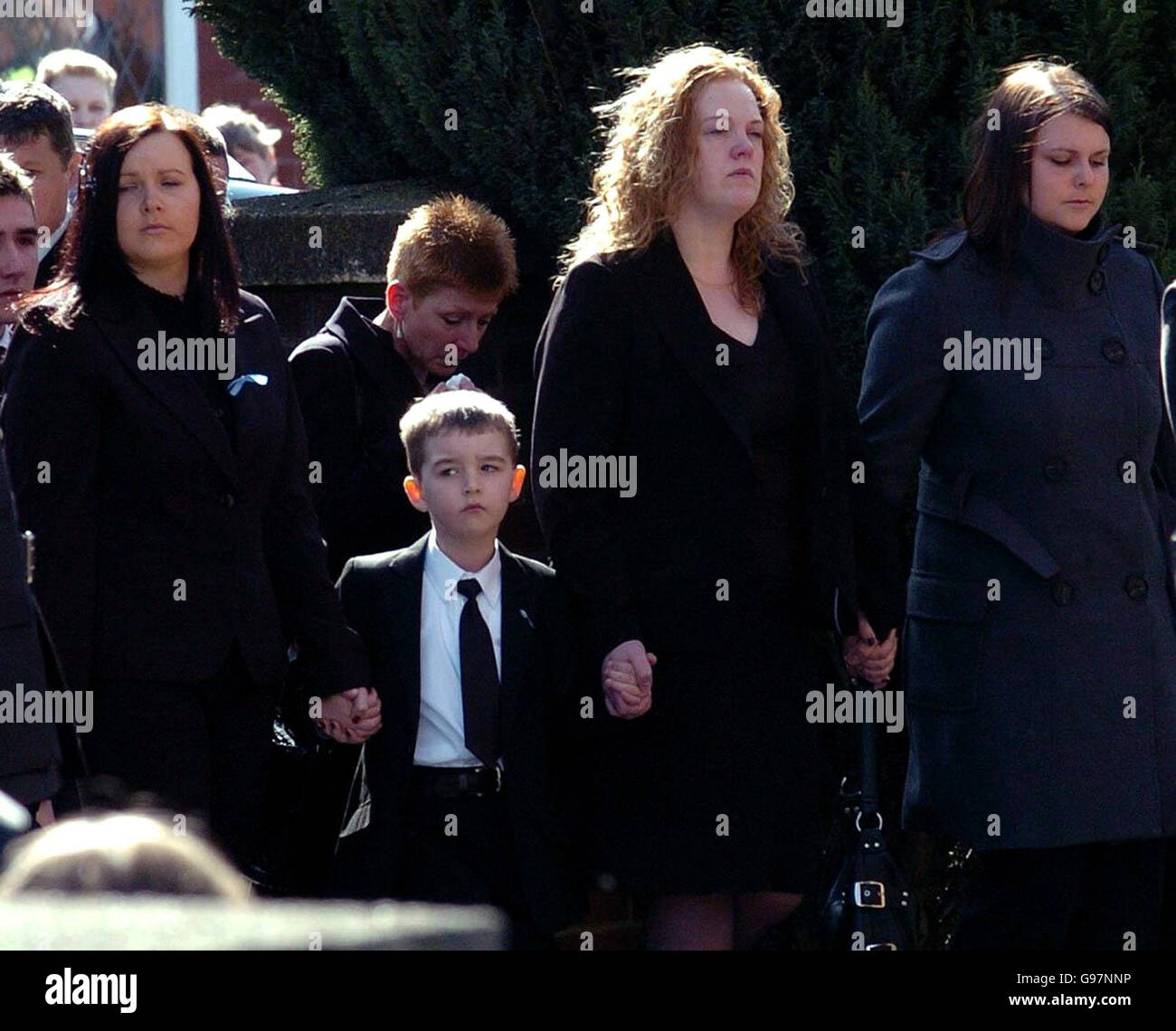 Die familie des ermordeten schuljungen joe geeling -Fotos und ...