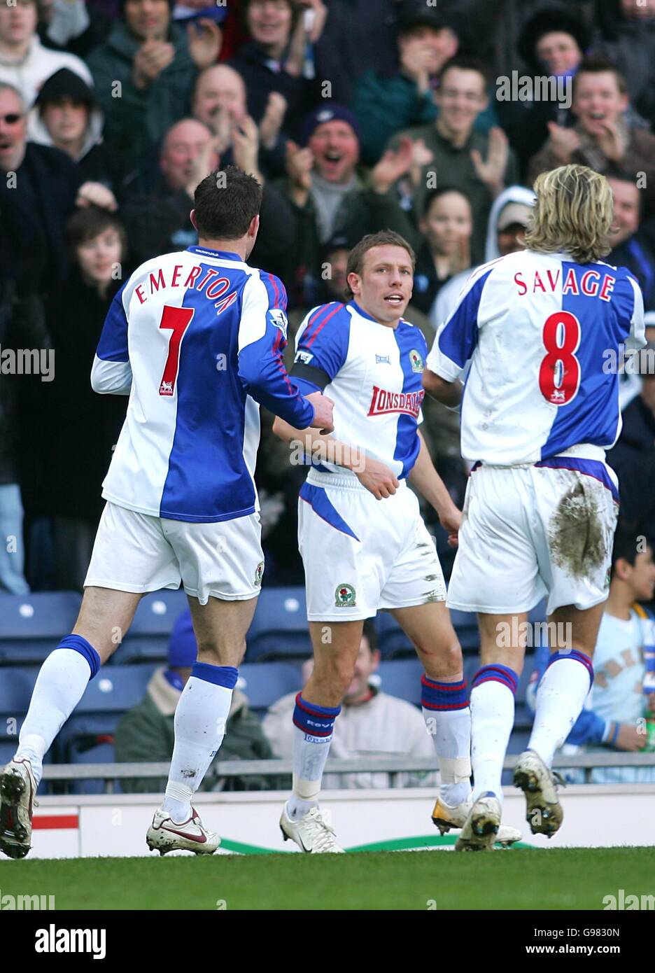 Fußball - FA Barclays Premiership - Blackburn Rovers gegen ...