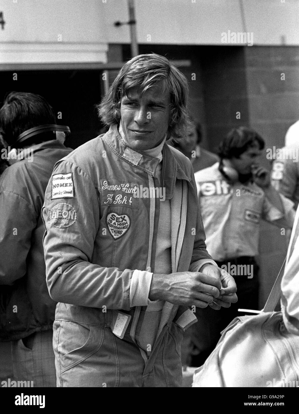 James hunt 1970s -Fotos und -Bildmaterial in hoher Auflösung – Alamy