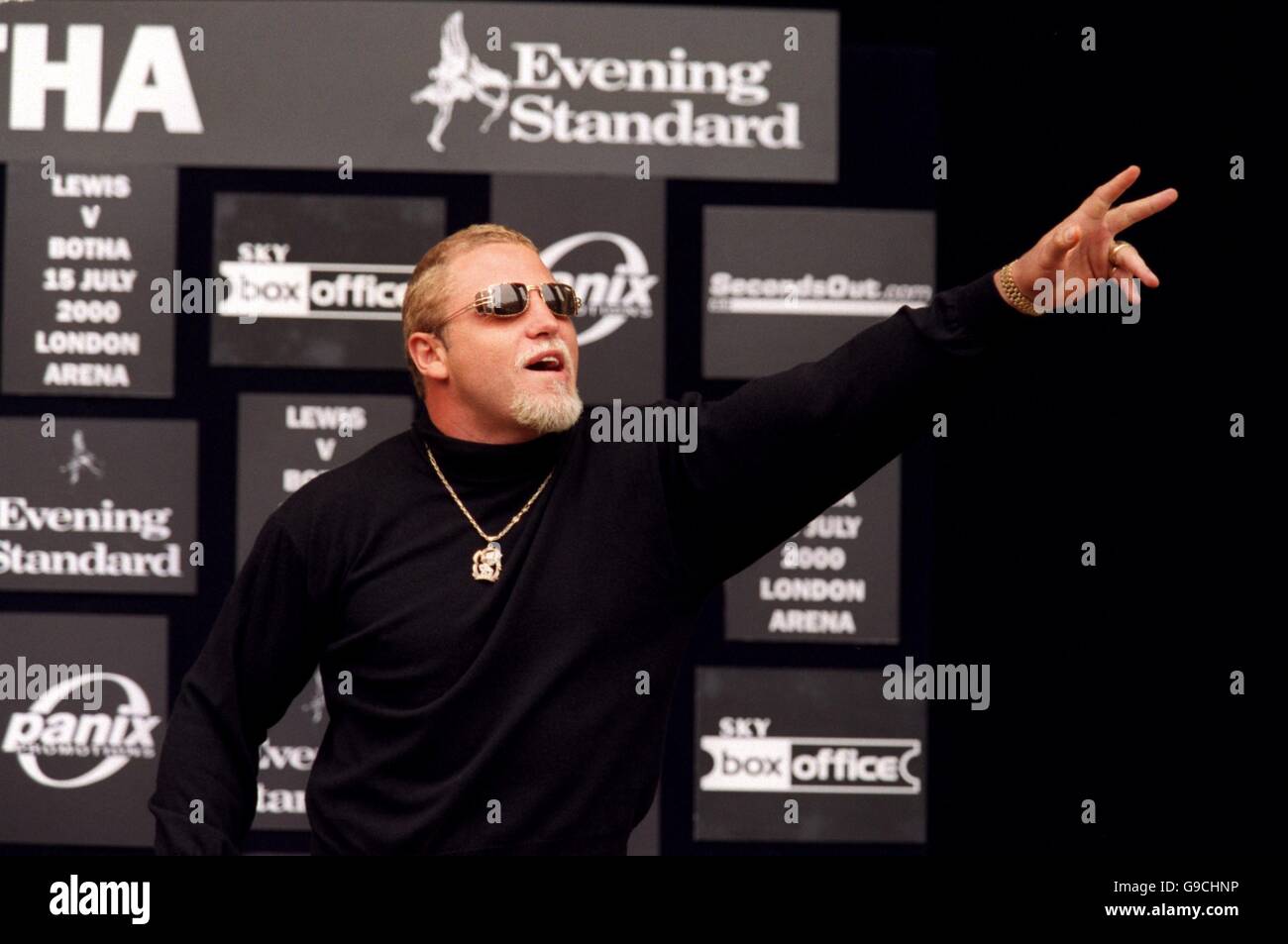 Box weltmeisterschaft im schwergewicht lennox lewis francois botha ...