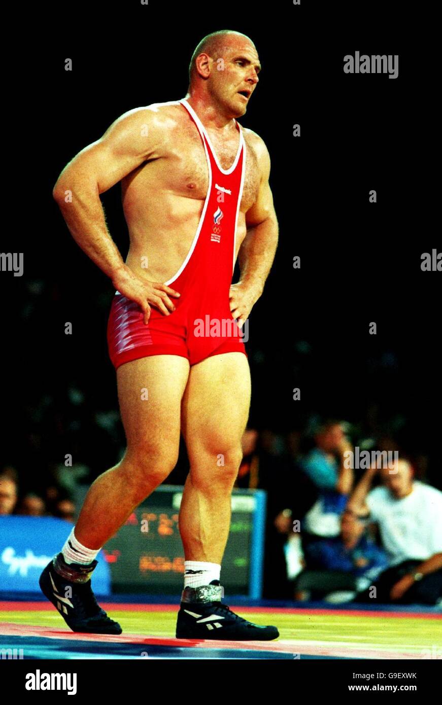 Olympische Spiele 2000 in Sydney, Wrestling -130 kg. Russlands ...
