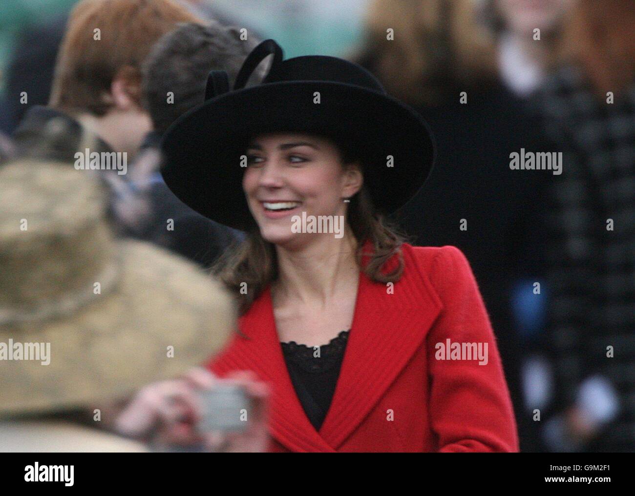 Kate Middleton bei der Sovereign's Parade im Royal Military Academy ...