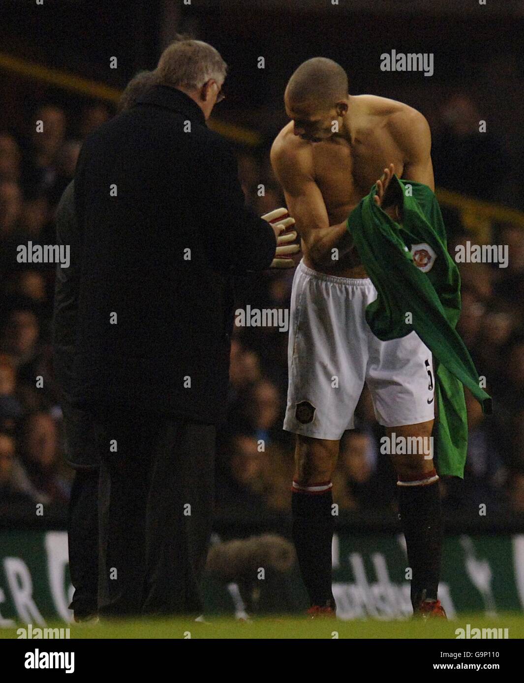 Fußball - FA Barclays Premiership - Tottenham Hotspur / Manchester ...