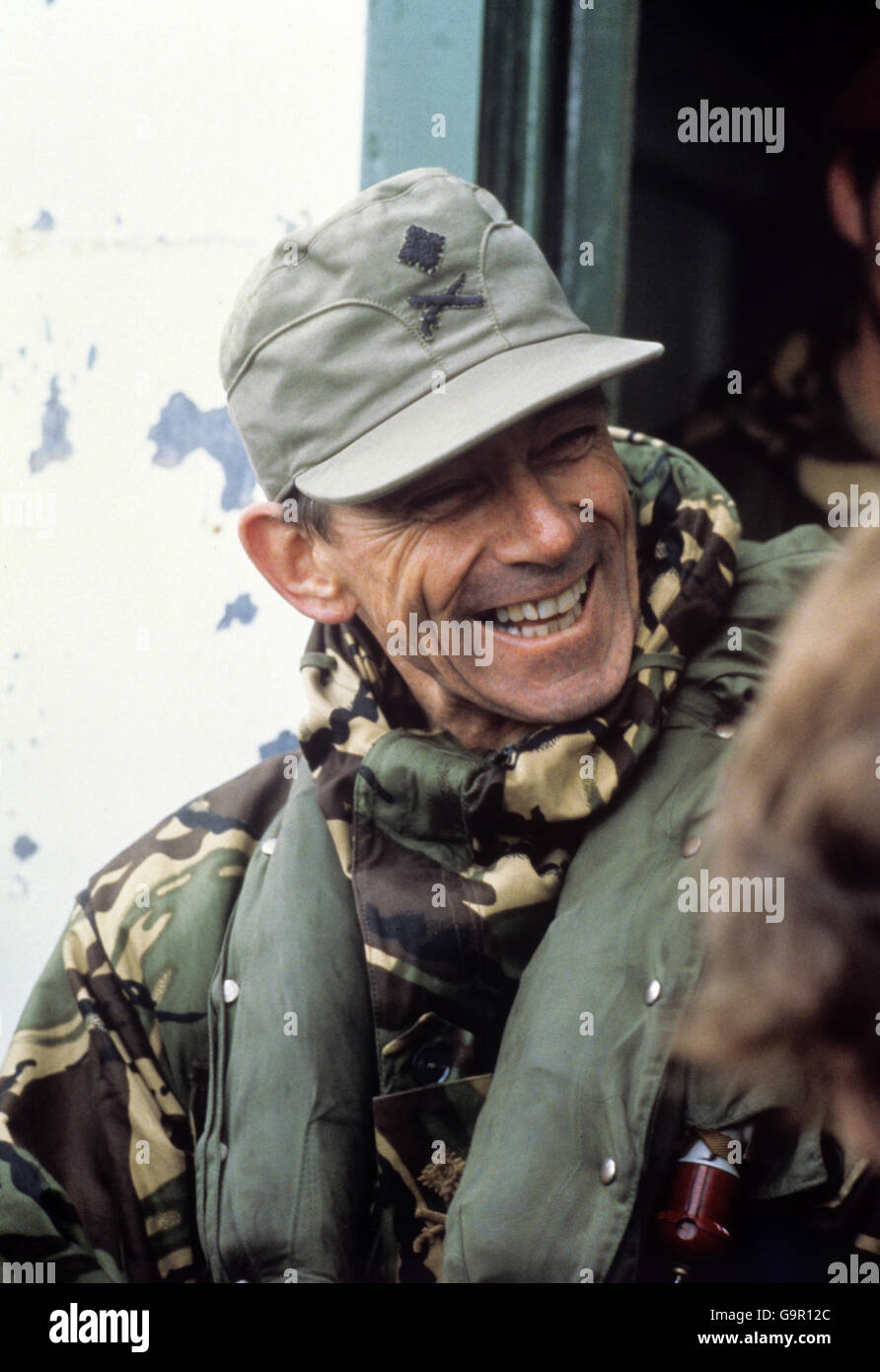 Generalmajor jeremy moore commander land forces british falklands force ...