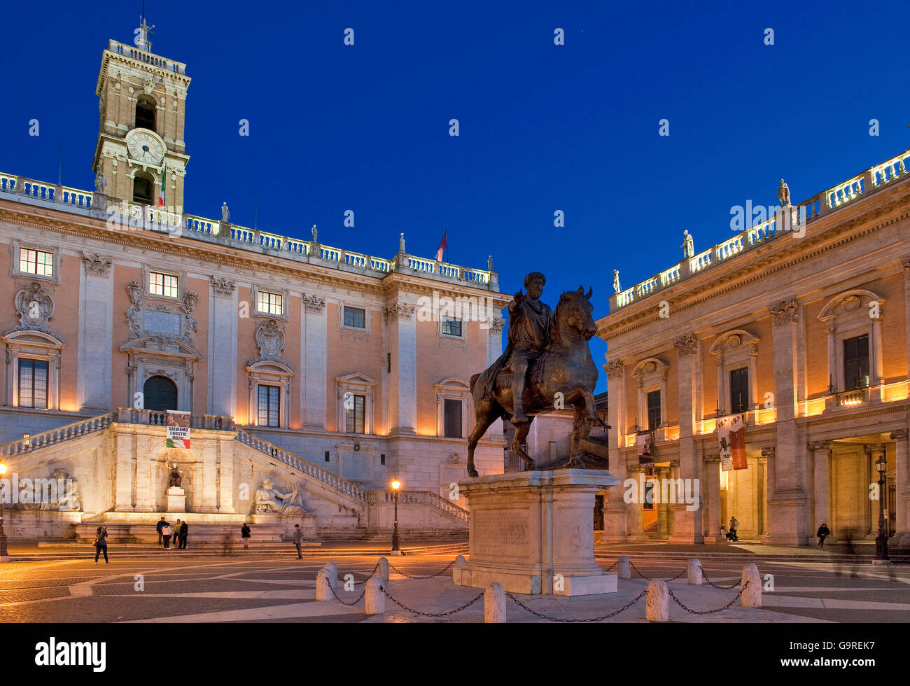 Capitol, Statue von Marc Aurel, Senate House, Kapitol, kapitolinische ...