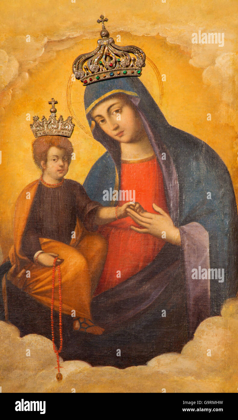 Madonna del popolo symbol -Fotos und -Bildmaterial in hoher Auflösung ...