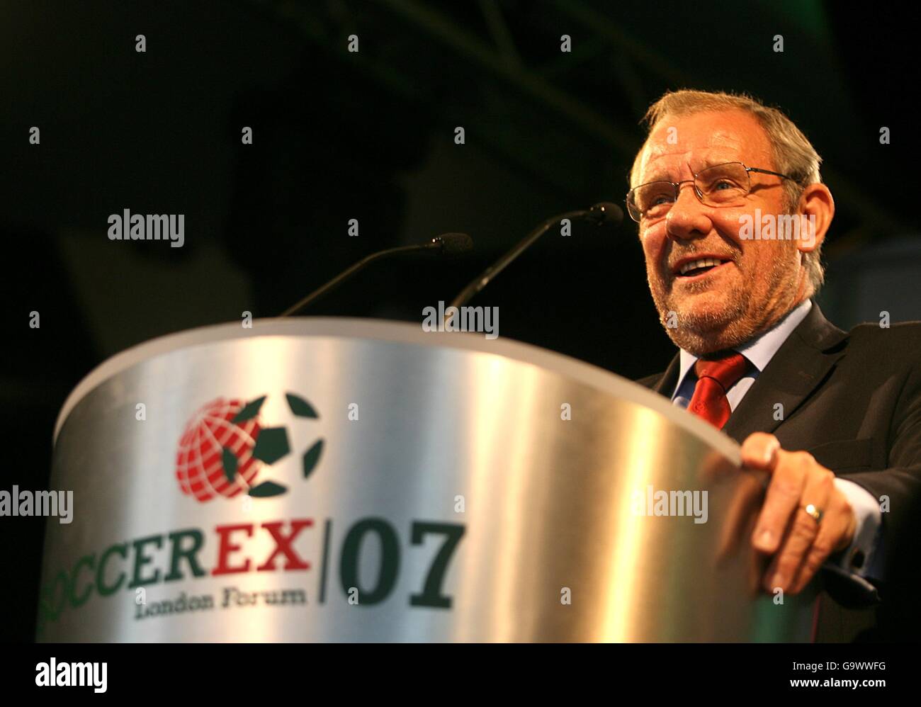 Soccerex London Forum - Wembley Stadium. Sportminister Richard Caborn ...