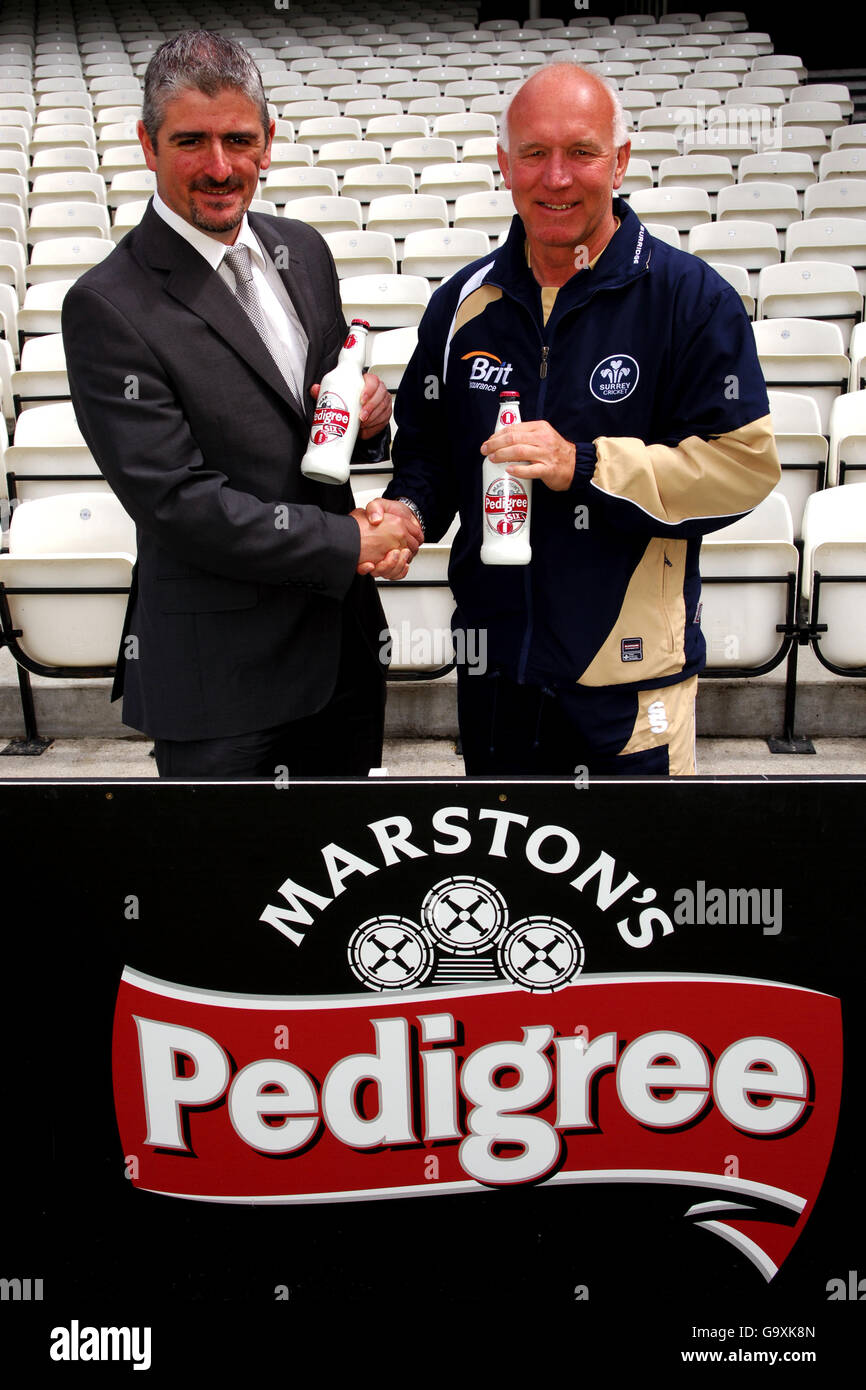 Surreys Alan Butcher wird mit dem Marston's Moment of ausgezeichnet The ...