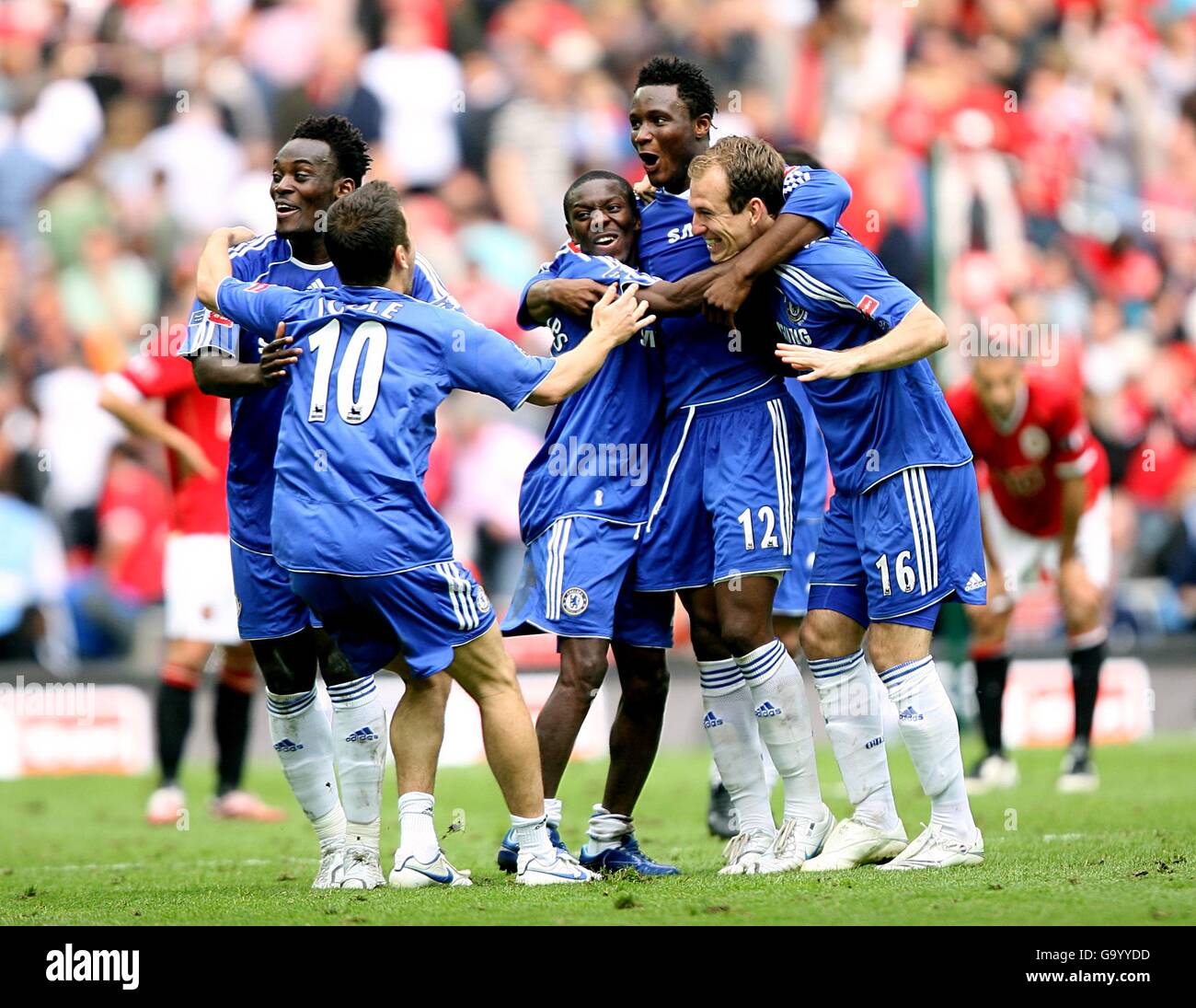 Fußball - FA Cup - Finale - Chelsea gegen Manchester United - Wembley Stadium. Chelsea's Michael ...