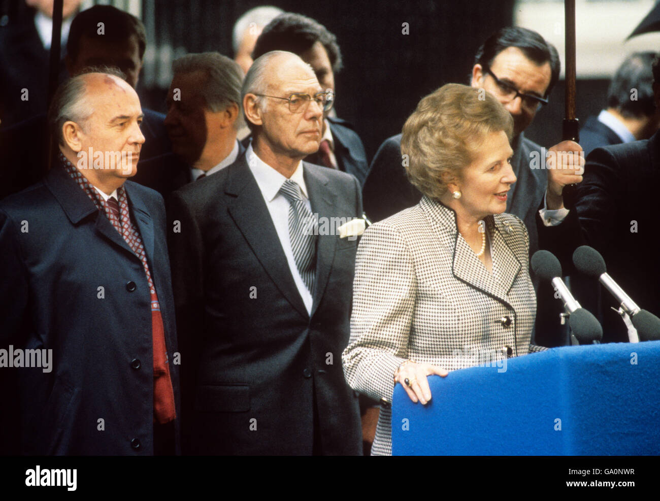 Margaret thatcher mikhail gorbatschow -Fotos und -Bildmaterial in hoher ...