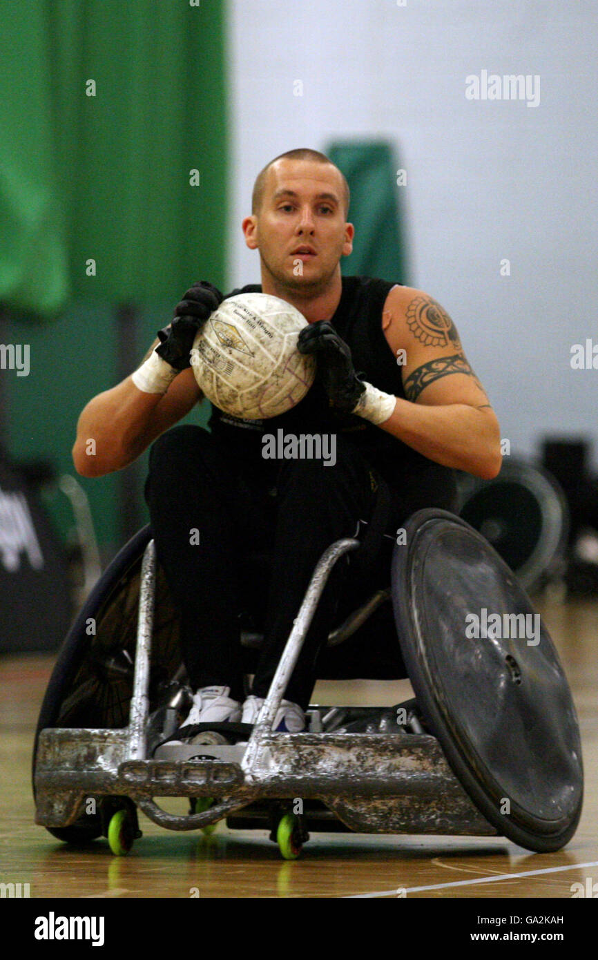 Rollstuhl-Rugby - Bundesfinale - Stoke Mandeville Stadion ...