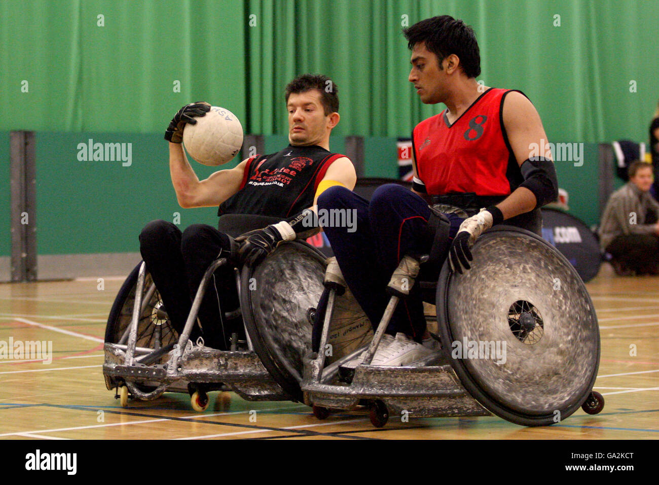 Rollstuhl-Rugby - Bundesfinale - Stoke Mandeville Stadion ...