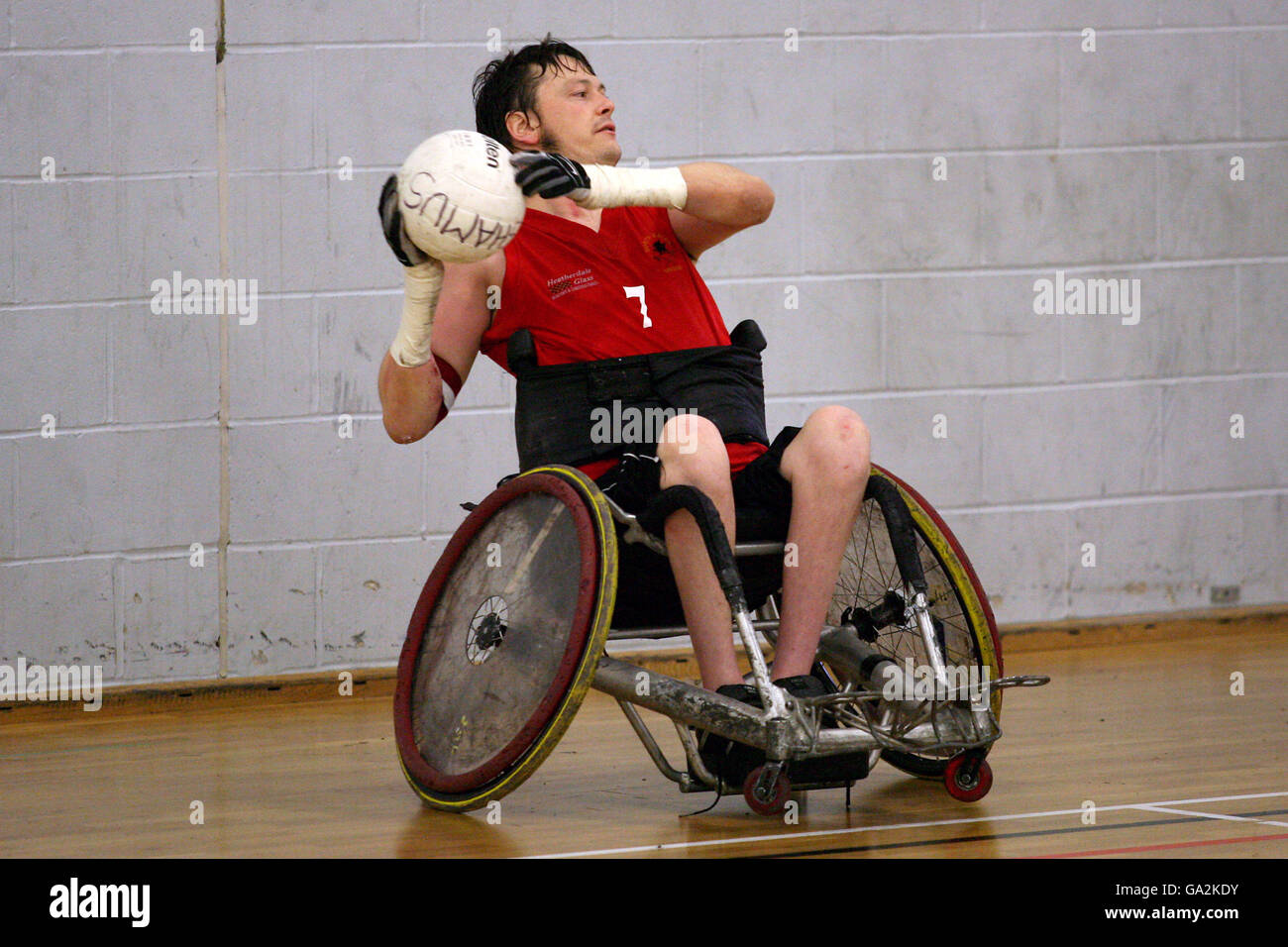 Rollstuhl-Rugby - Bundesfinale - Stoke Mandeville Stadion ...