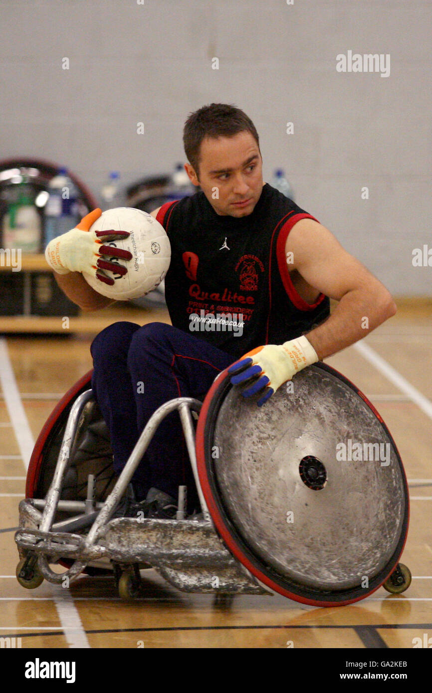 Rollstuhl-Rugby - Bundesfinale - Stoke Mandeville Stadion ...