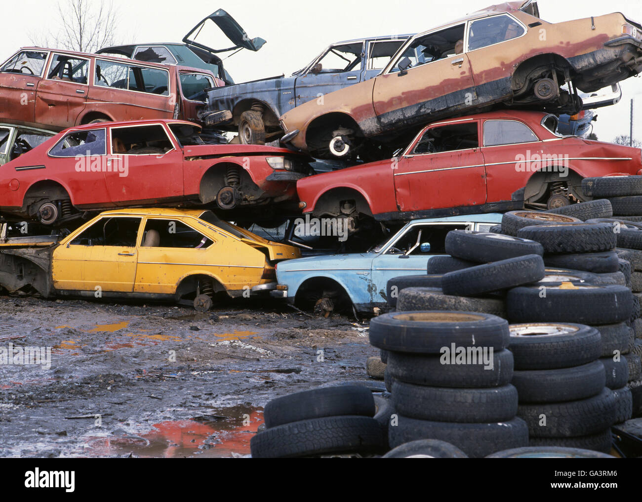 Junkyard Autos Stockfotos & Junkyard Autos Bilder - Alamy