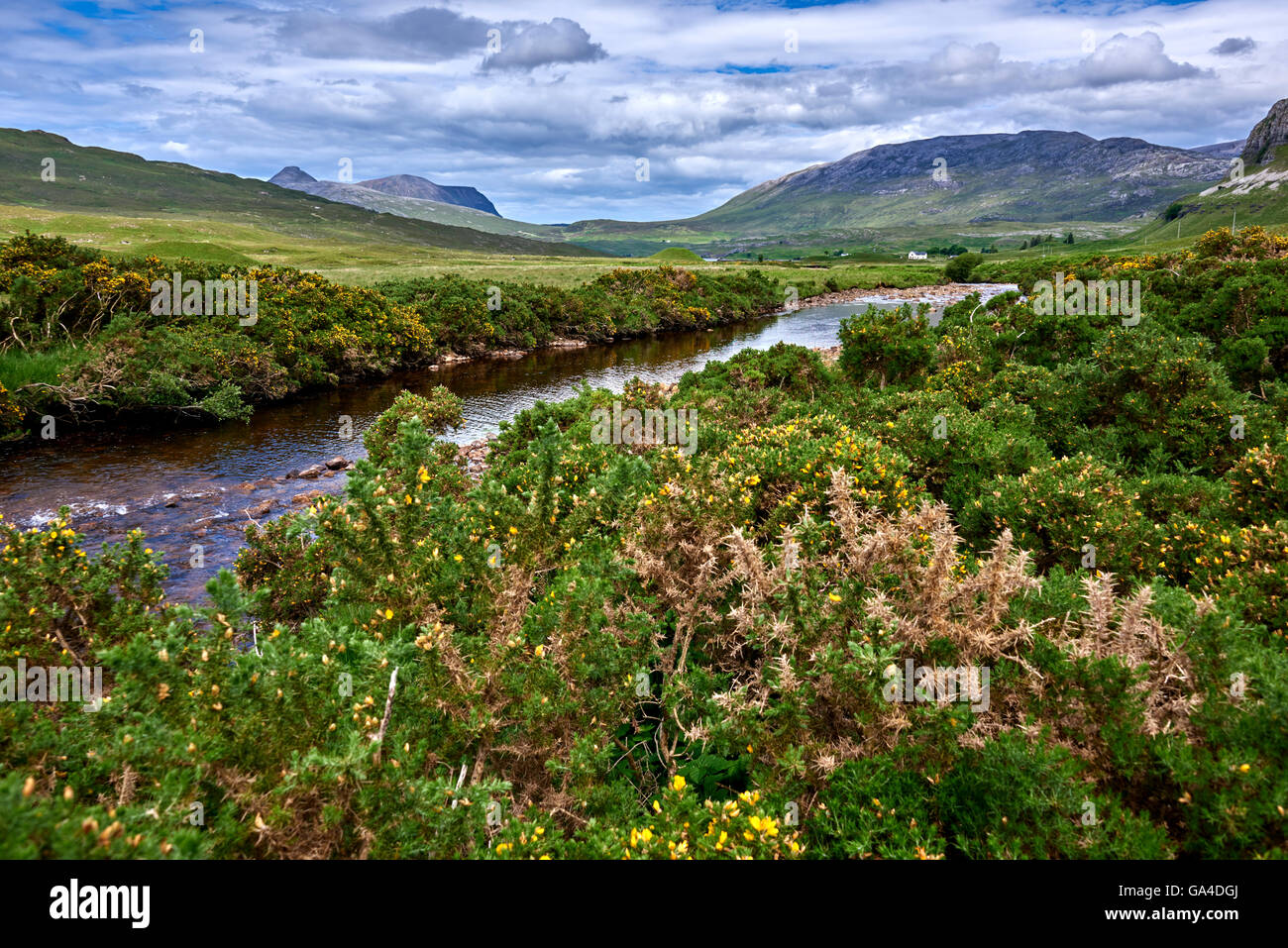 Das Hochland ist eine historische Region von Schottland Stockfotografie ...