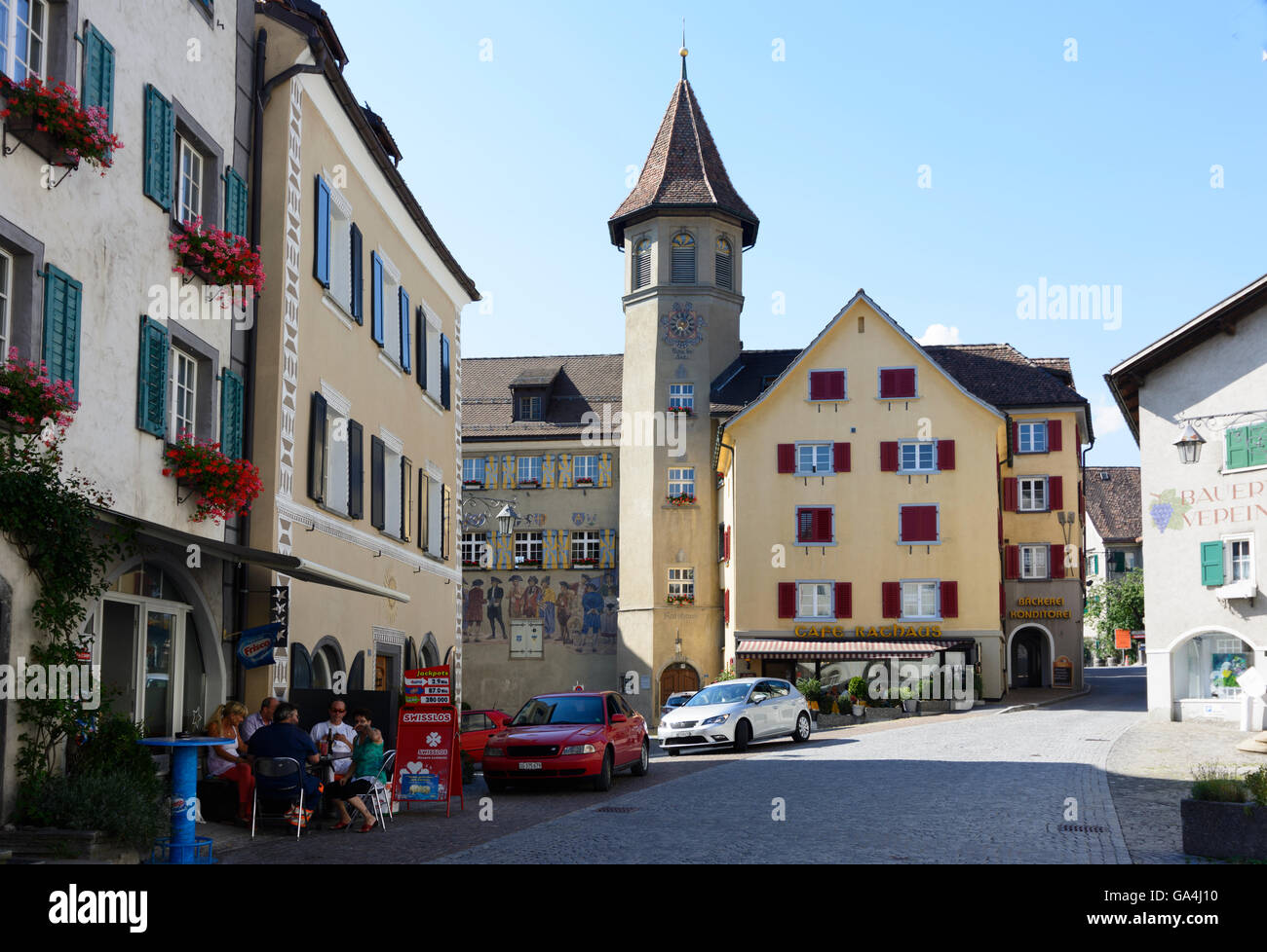 Town hall maienfeld switzerland -Fotos und -Bildmaterial in hoher ...