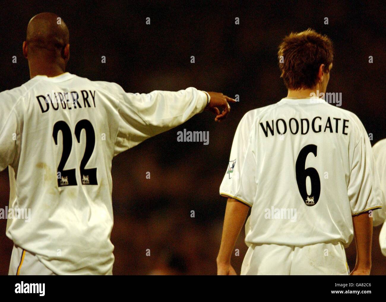 Leeds verbindet michael duberry und jonathan woodgate -Fotos und ...
