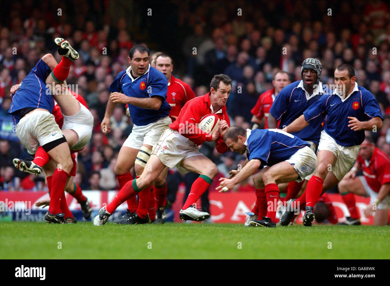 Emp07 howley wales v frankreich Stockfotos und -bilder Kaufen - Alamy