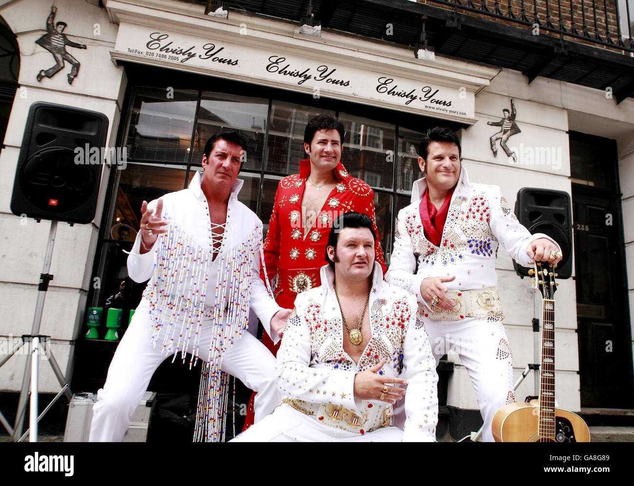 Geordie elvis front elvis shmelvis direkt vor deinem elvisly -Fotos und ...