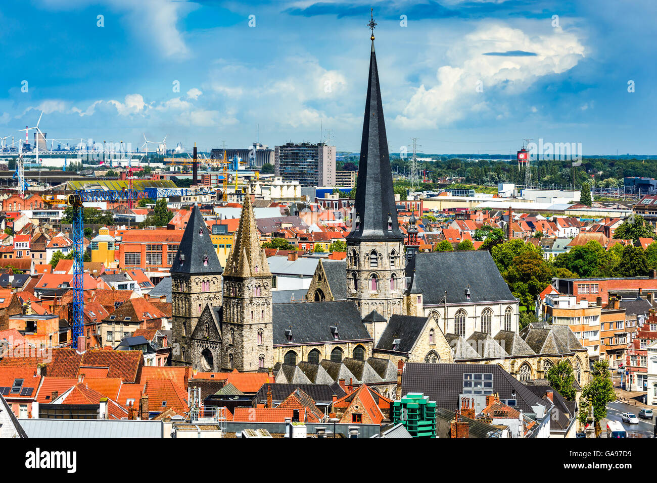 Gent Belgium Belfried Stockfotos und -bilder Kaufen - Alamy