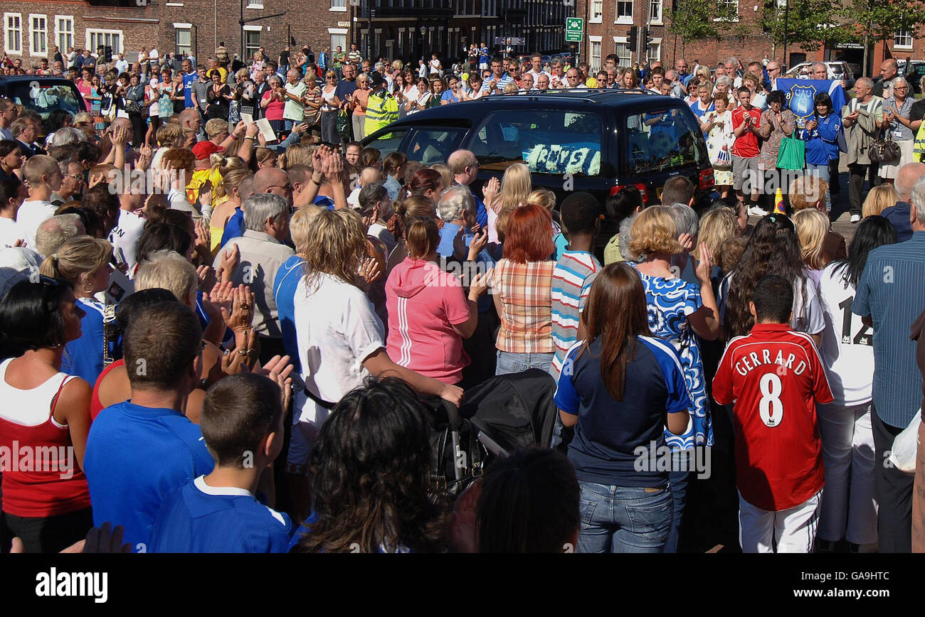 Rhys Jones Funeral Stockfotos und -bilder Kaufen - Alamy