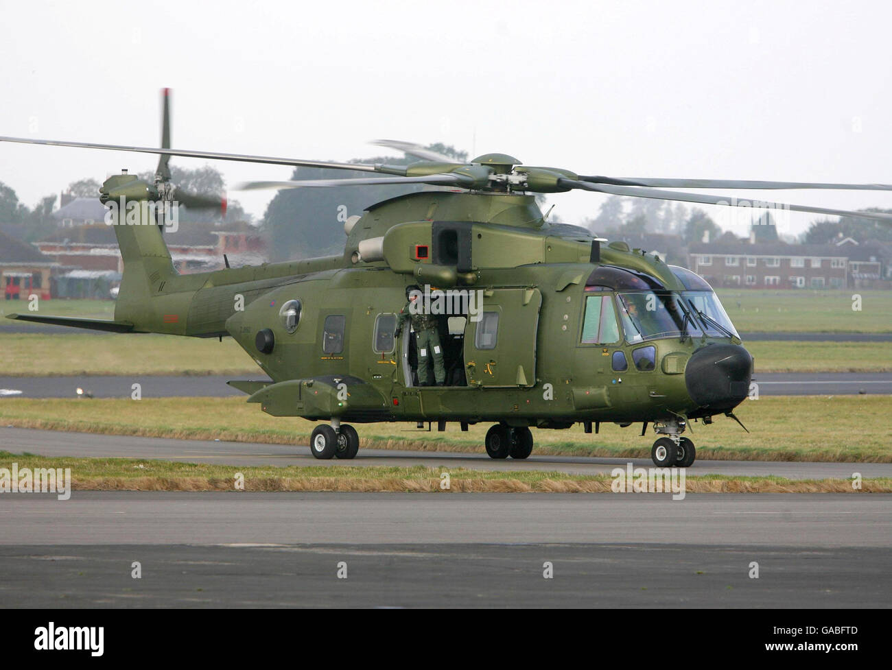 Einer von sechs Merlin Mk3a Helicopters, um die Bildung eines neuen RAF ...