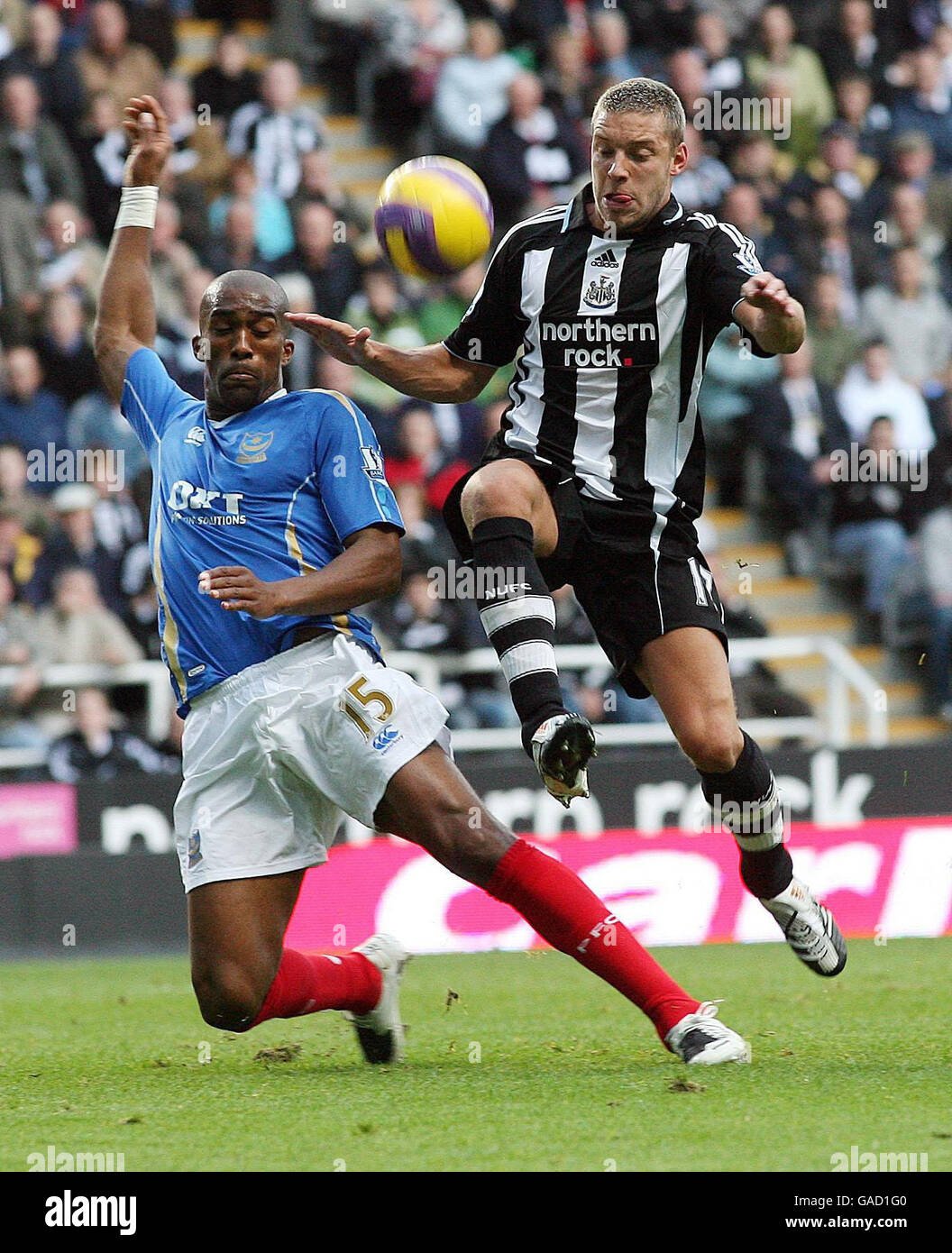 Fußball - Barclays Premier League - Newcastle United / Portsmouth - St ...