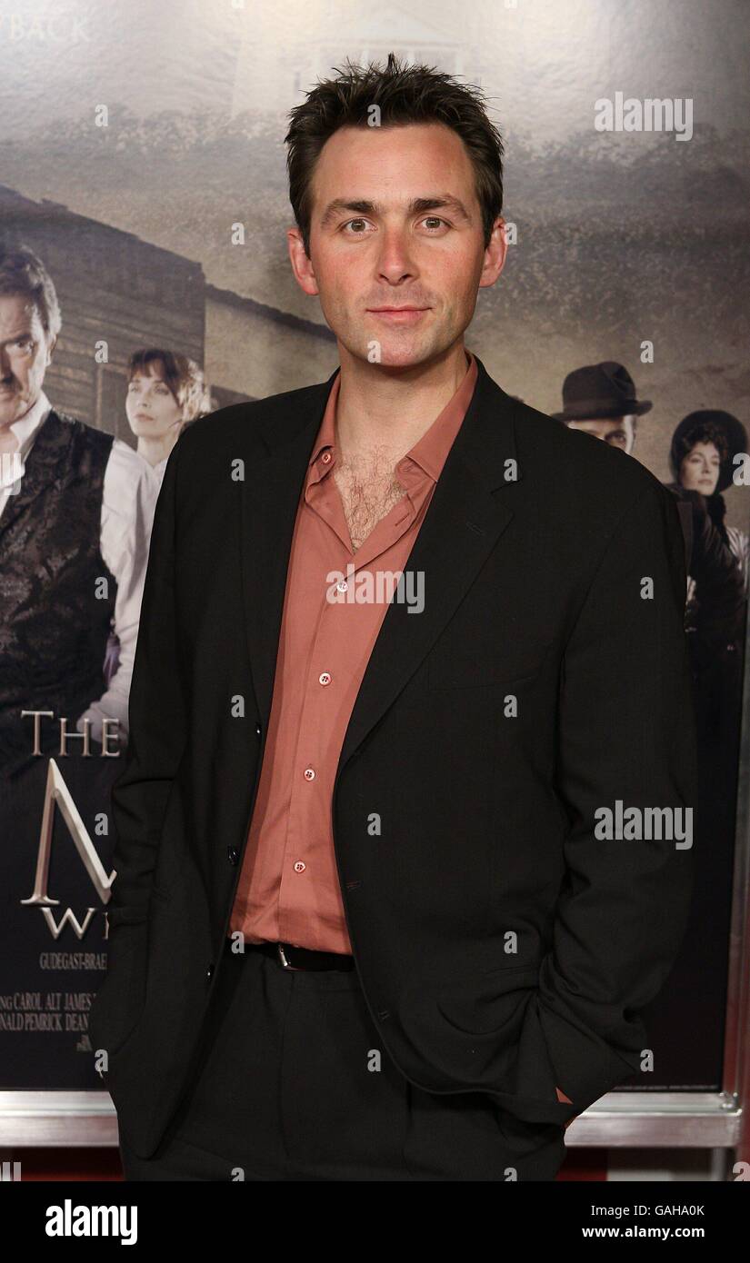 James Patrick Stuart kommt zur Premiere von The man Who Came Back im ...