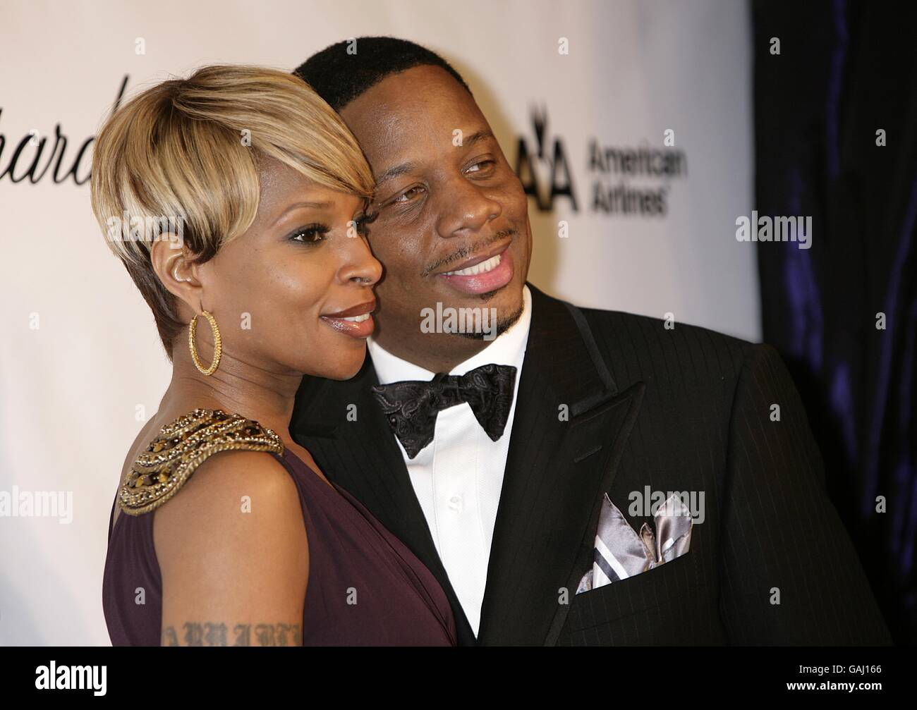 Mary J. Blige und ihr Ehemann Kendu Isaacs kommen zur 16. Jährlichen Oscar-Party der Sir Elton ...