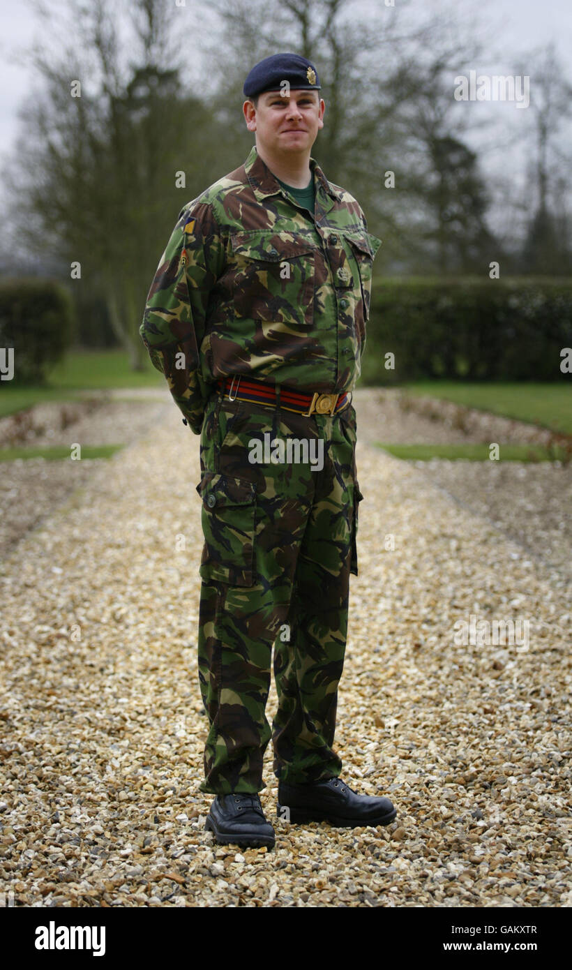 Mitarbeiter sergeant james wadsworth spricht mit -Fotos und ...
