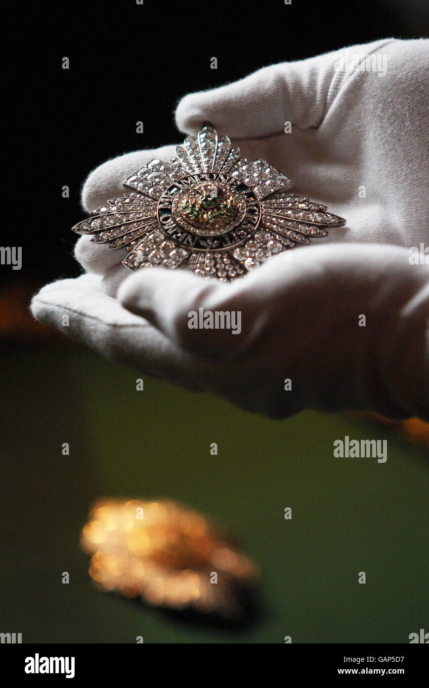 Schottland distel standalone foto gesamtansicht gv stern abzeichen ...